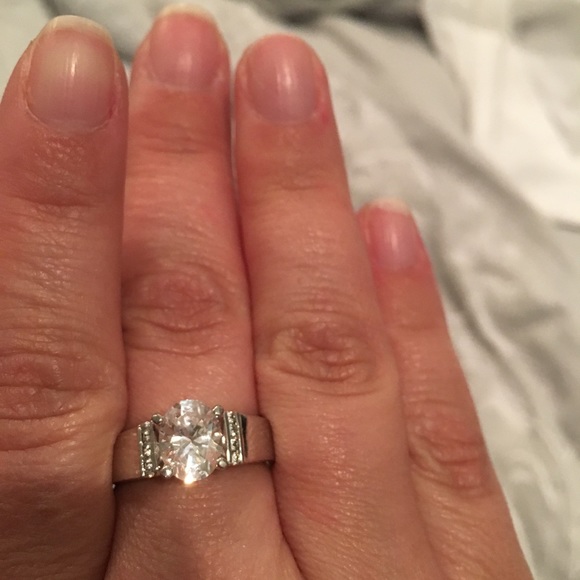 Jewelry | Oval Cz Ring | Poshmark